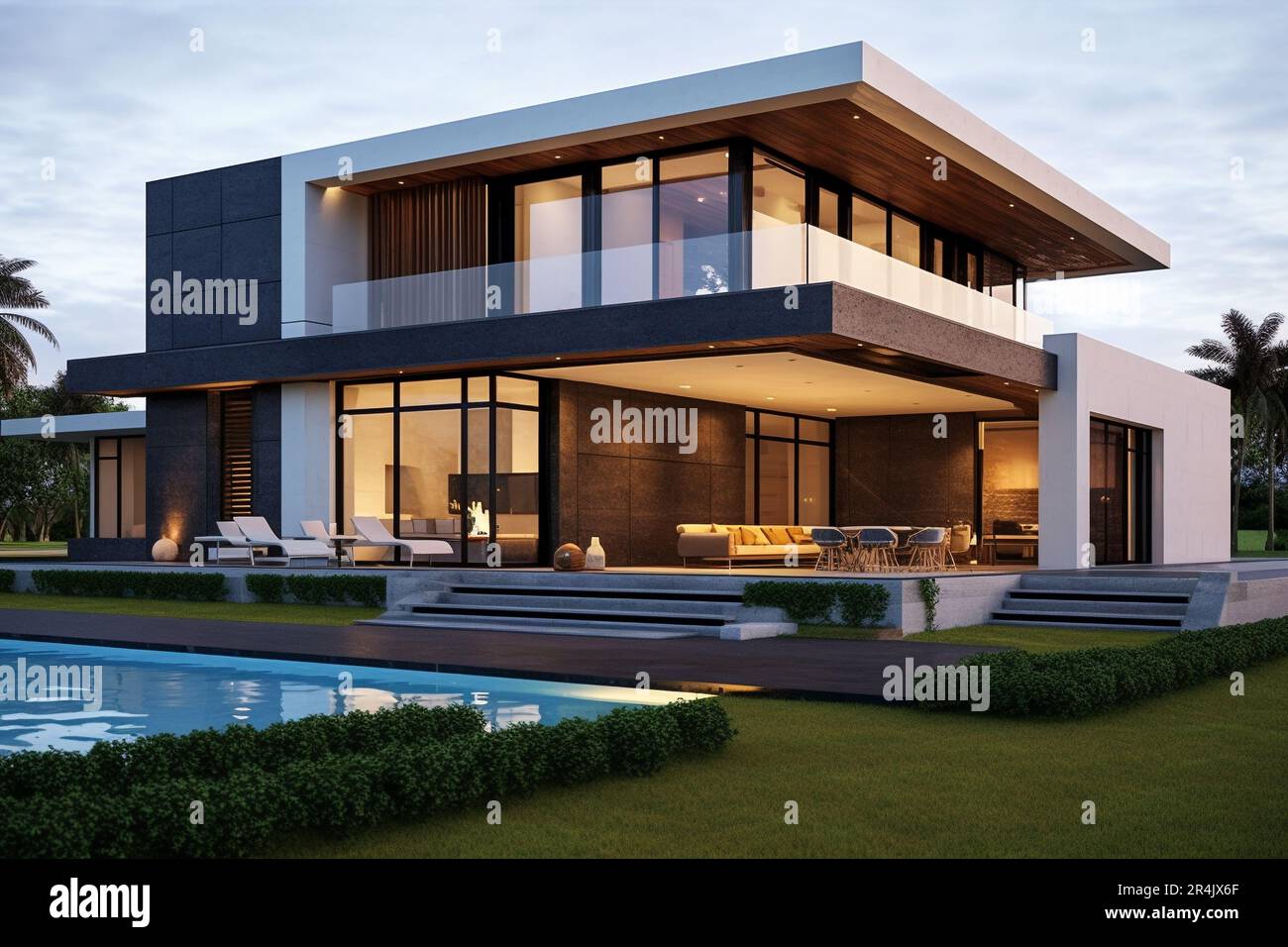 Simple Villa House Designs