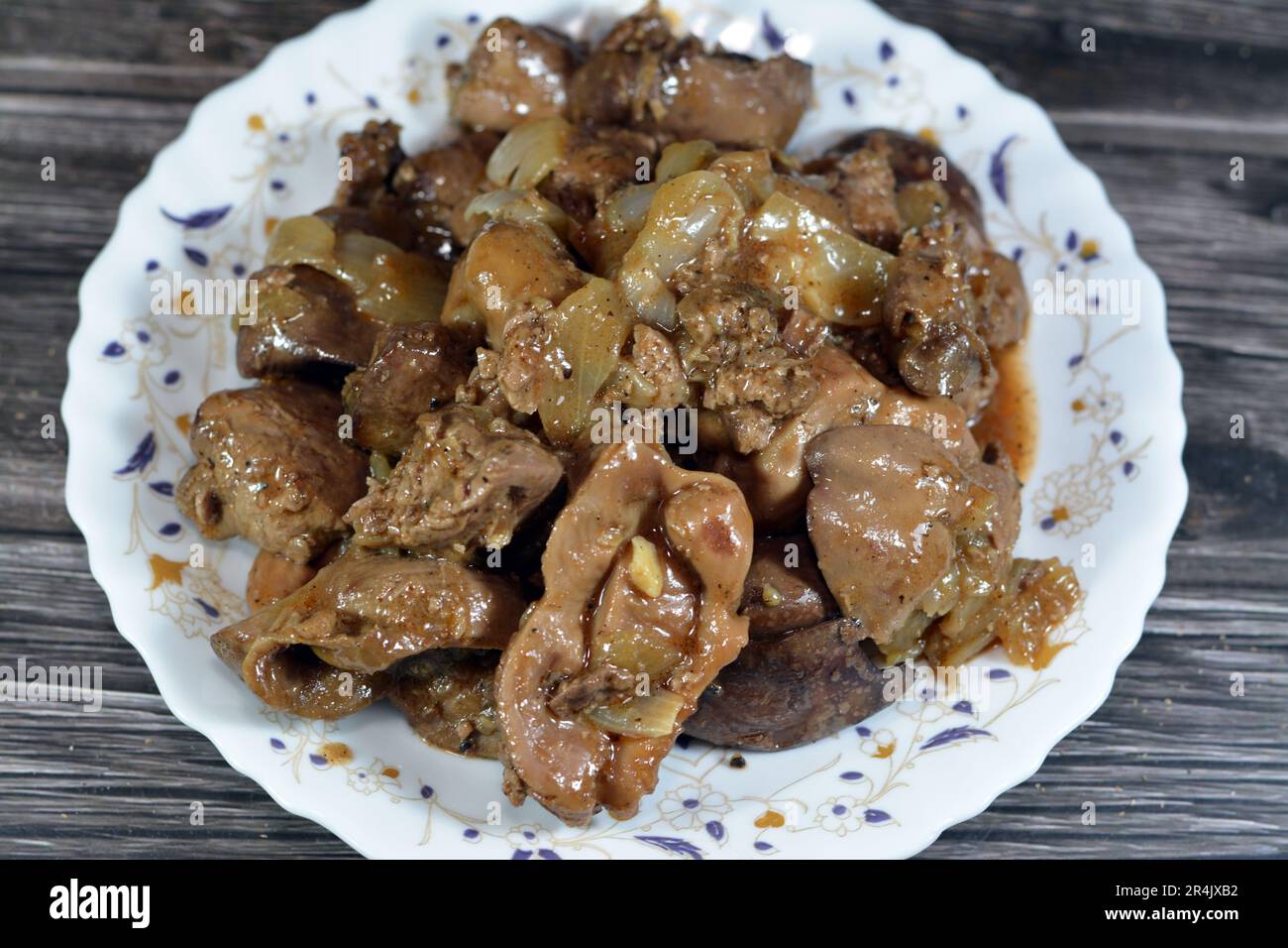 Cooked Chicken Liver