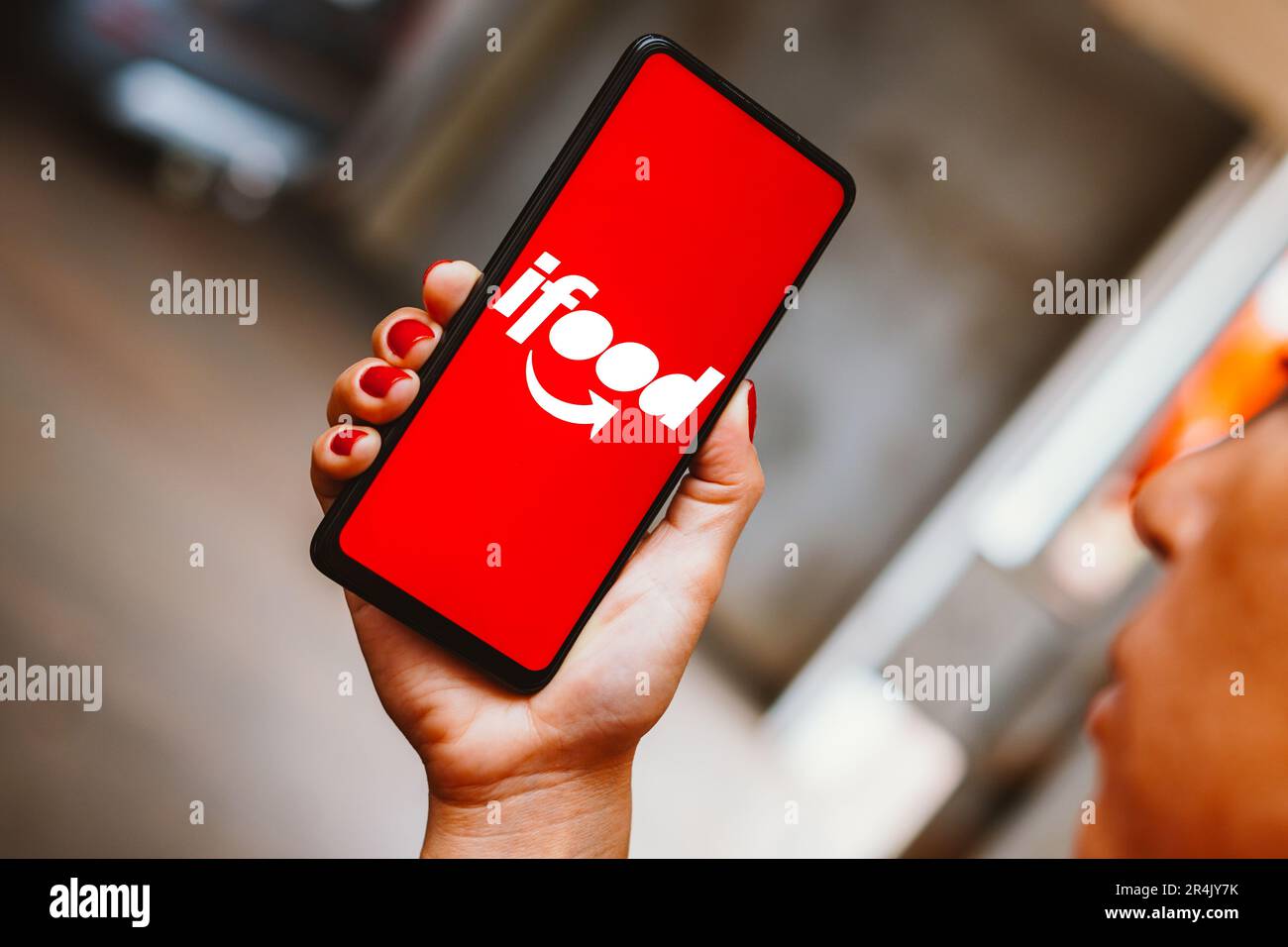 Ifood logo hi-res stock photography and images - Alamy