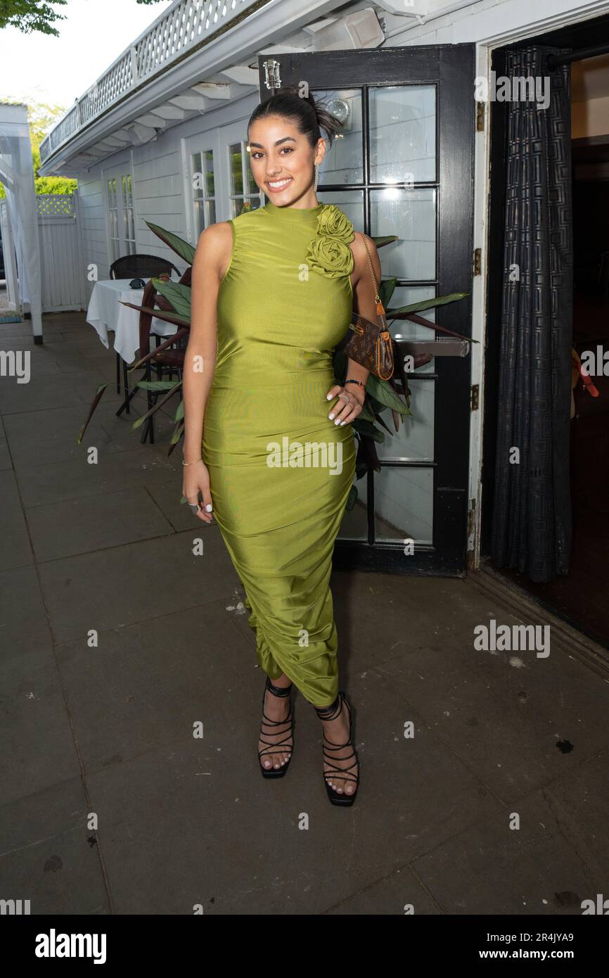 Noelle Villella attends Hazel Forrester Celebrates Summer and "Serving ...