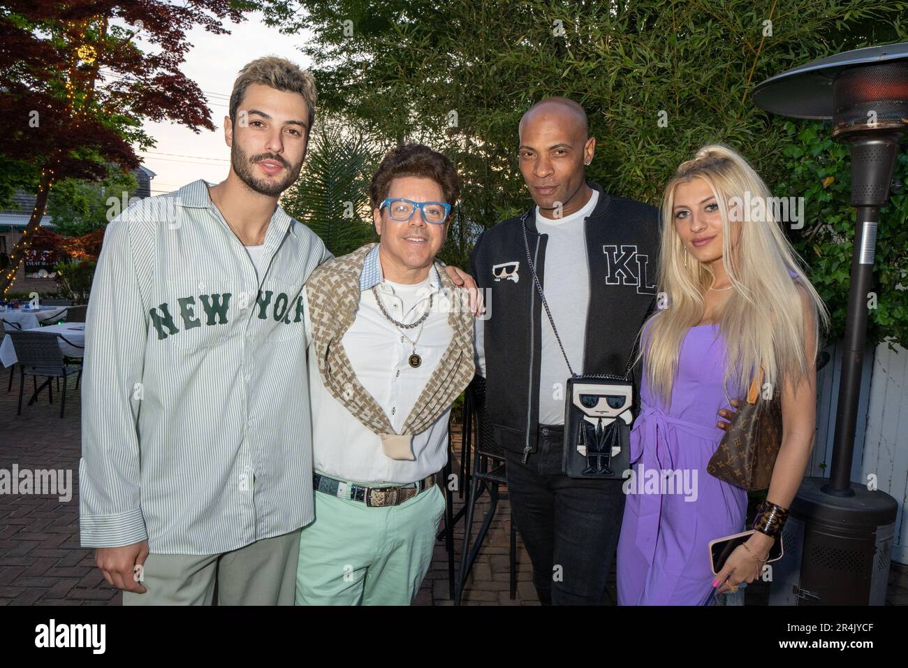 Ethan Thompson, Eric Andrew Ruiz, Victoria Hilton and Samantha Crichton ...