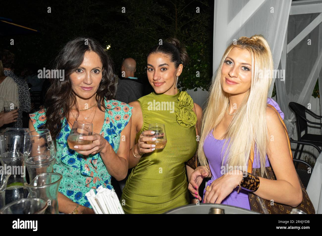 Morgan Oliveira, Noelle Villella and Samantha Crichton attend Hazel ...