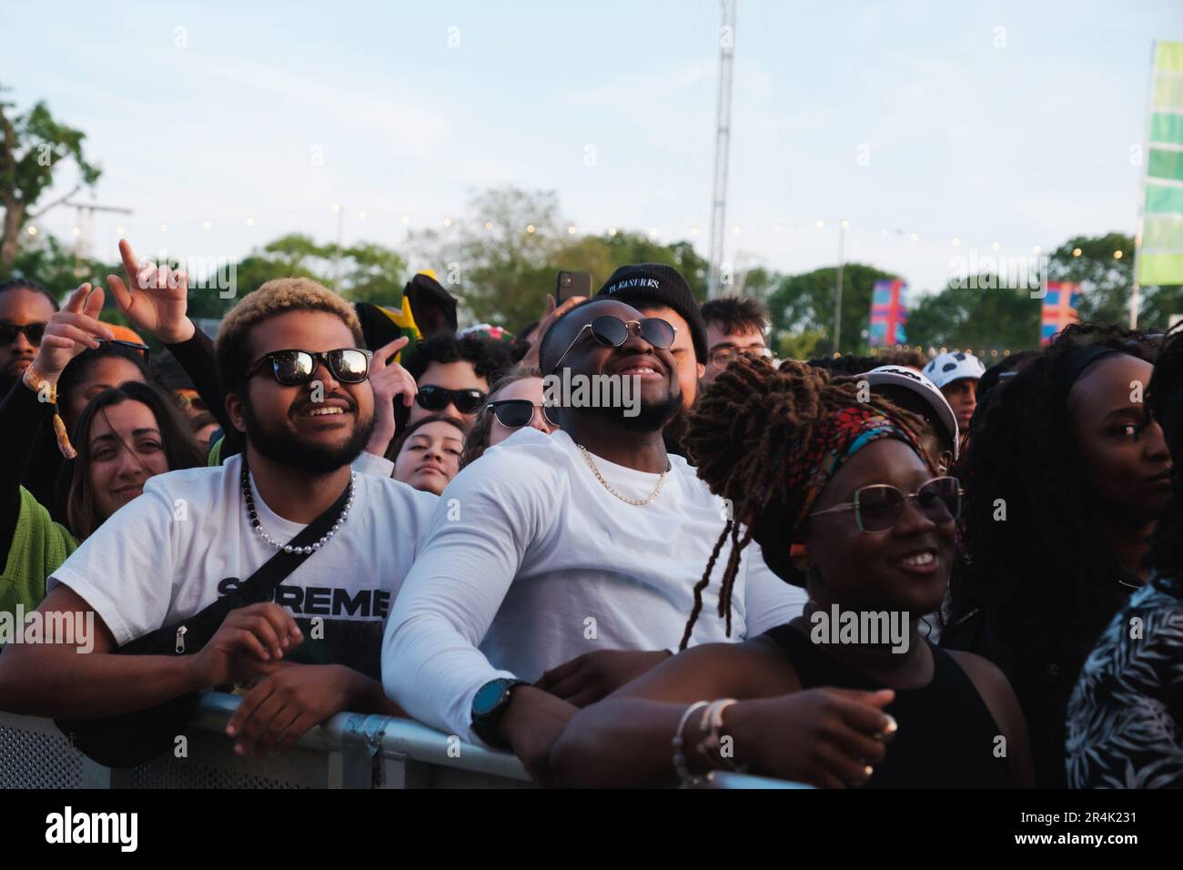 London, United Kingdom, Brockwell Park, 28th May 2023, Cross the Tracks ...