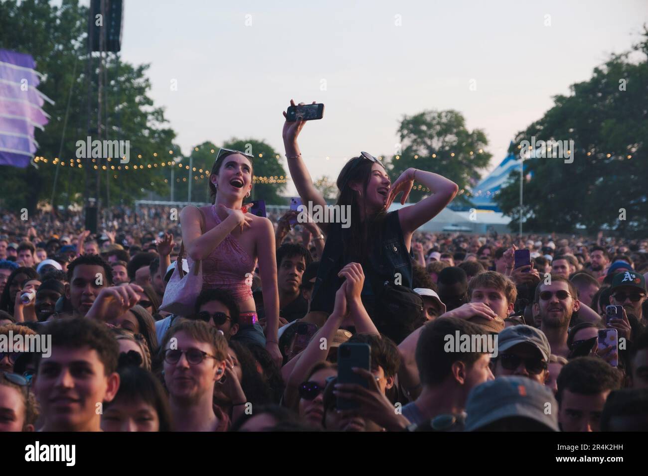 London, United Kingdom, Brockwell Park, 28th May 2023, Cross the Tracks ...