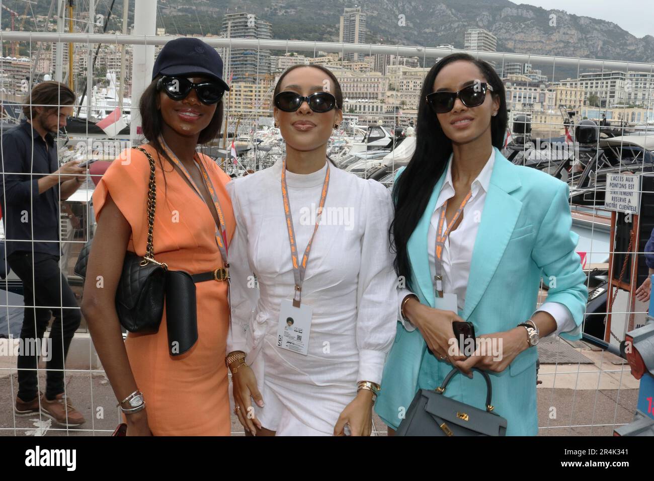 Two fashion models from soth africa and one angolian model hi-res stock ...