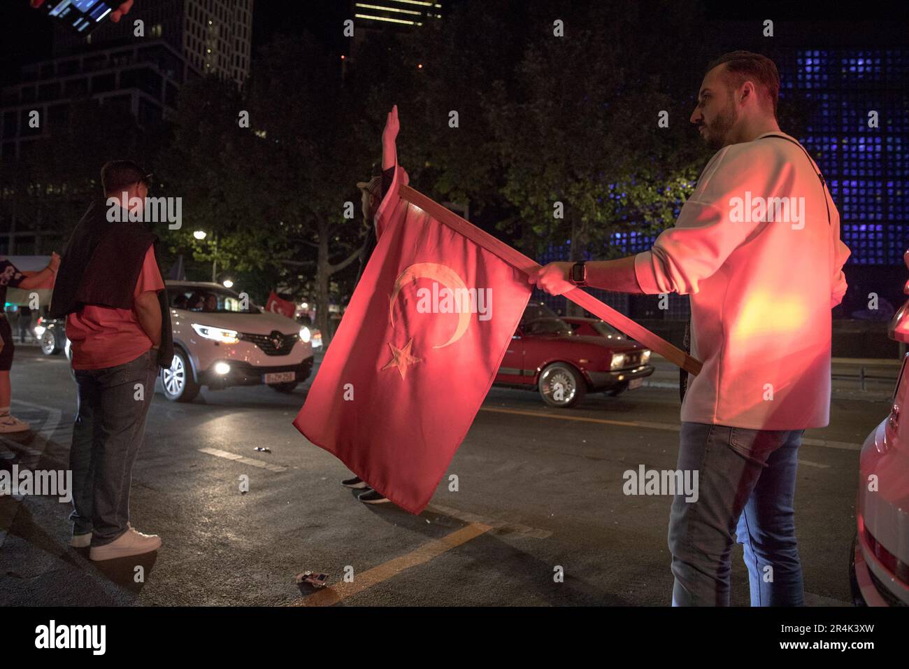 May 28, 2023, Berlin, Germany: On May 28, 2023, Turkish people in ...