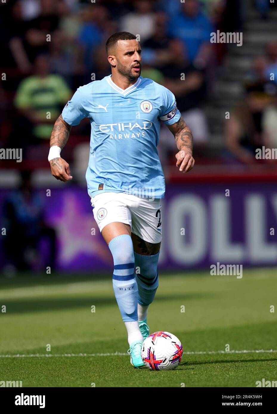 Manchester City's Kyle Walker during the Premier League match at the ...