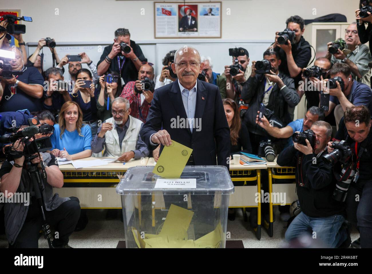 Ankara, Turkey. 28th May, 2023. Presidential candidate of the ...