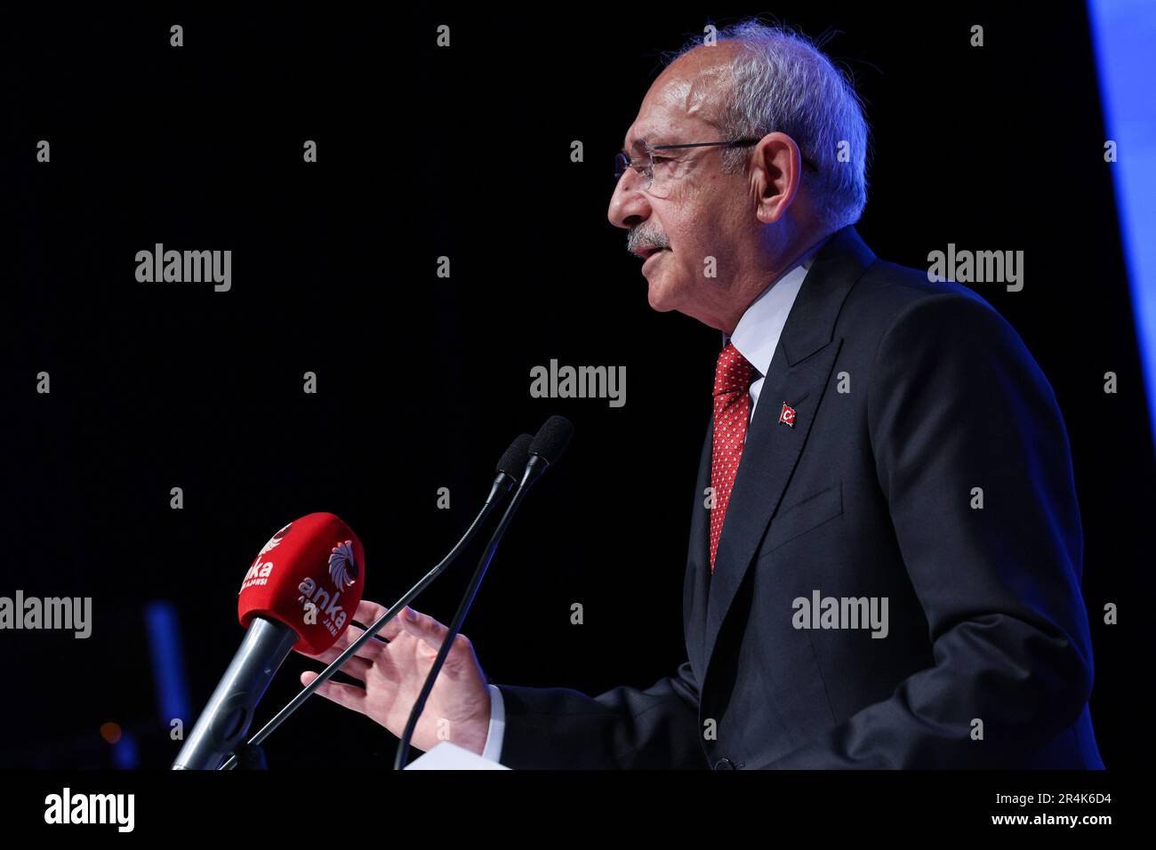 Ankara, Turkey. 28th May, 2023. Turkish CHP party leader and Nation ...