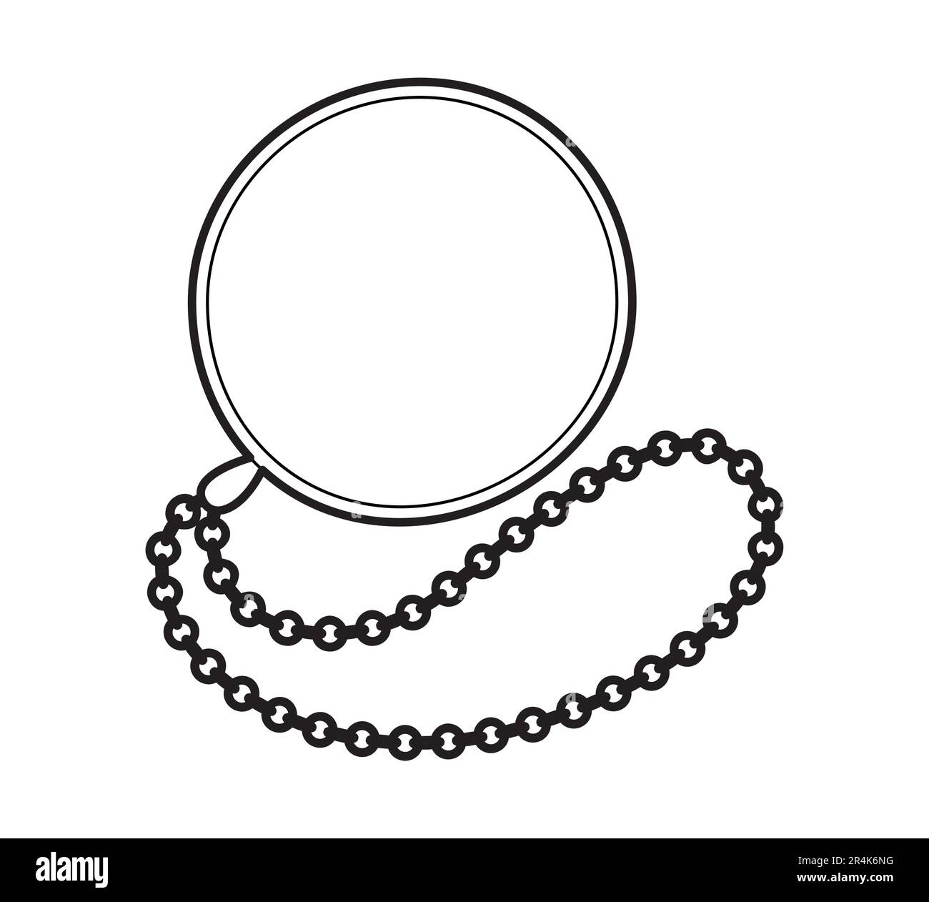 Monocle Chain Drawing