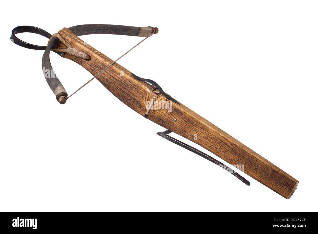 medieval crossbow isolated on white background Stock Photo - Alamy