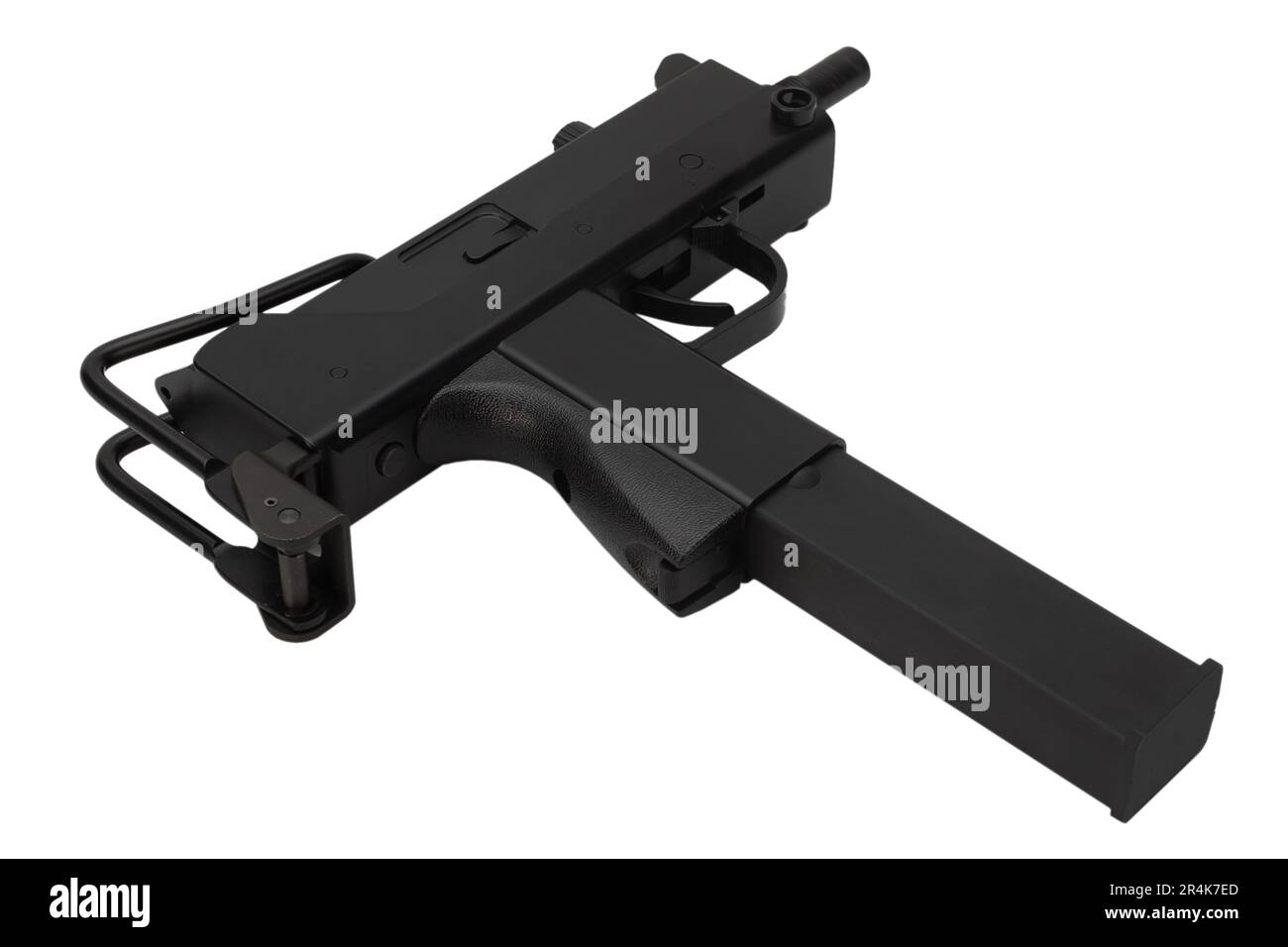 Small submachine gun for concealed carry isolated on white background ...