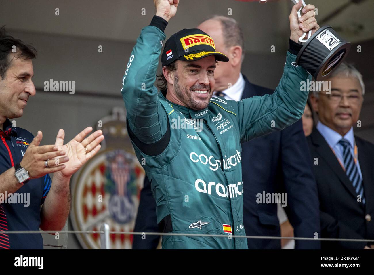 Monaco - 28-05-2023, Circuit de Monaco, Fernando Alonso at the Formula ...