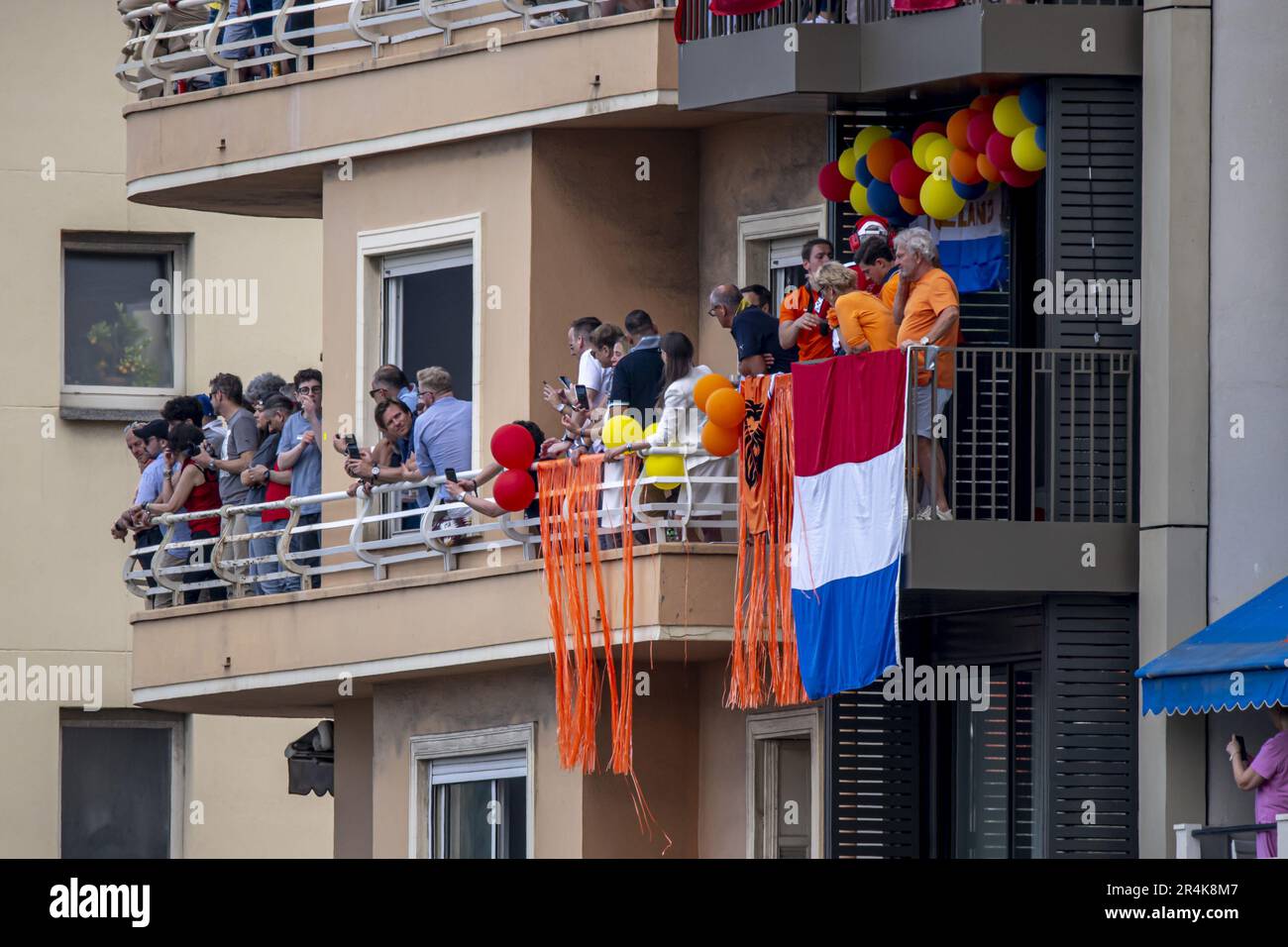 Monaco - 28-05-2023, Circuit de Monaco, fans at the Formula 1 Monaco ...
