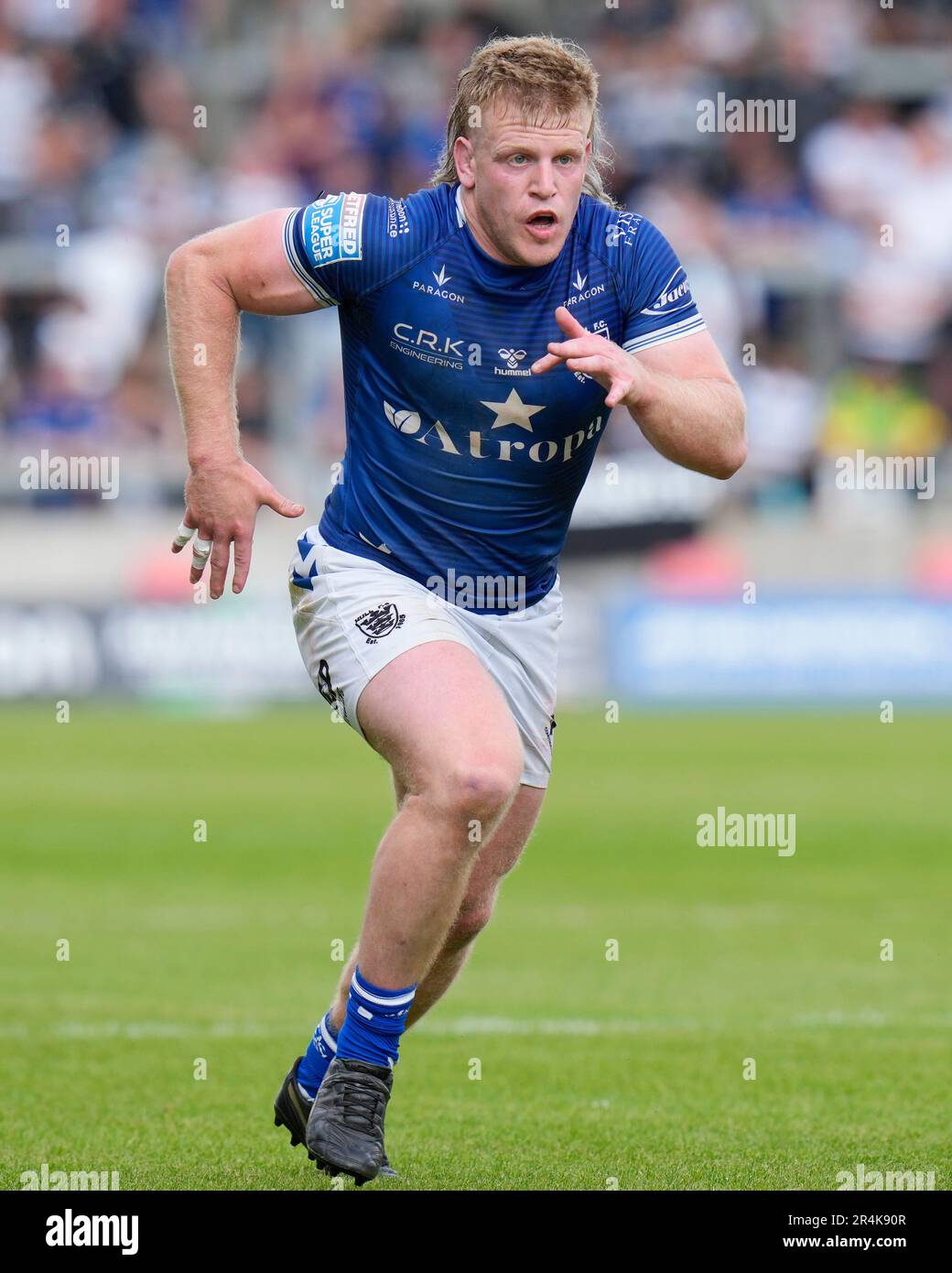 Brad Fash #13 of Hull FC during the Betfred Super League Round 13 match ...
