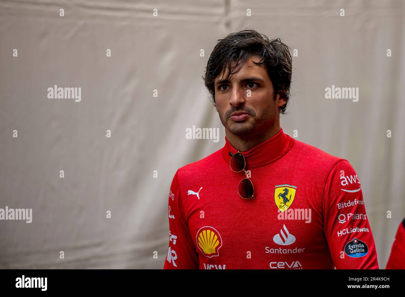 Monte Carlo, Monaco, May 28, Carlos Sainz, from Spain competes for ...