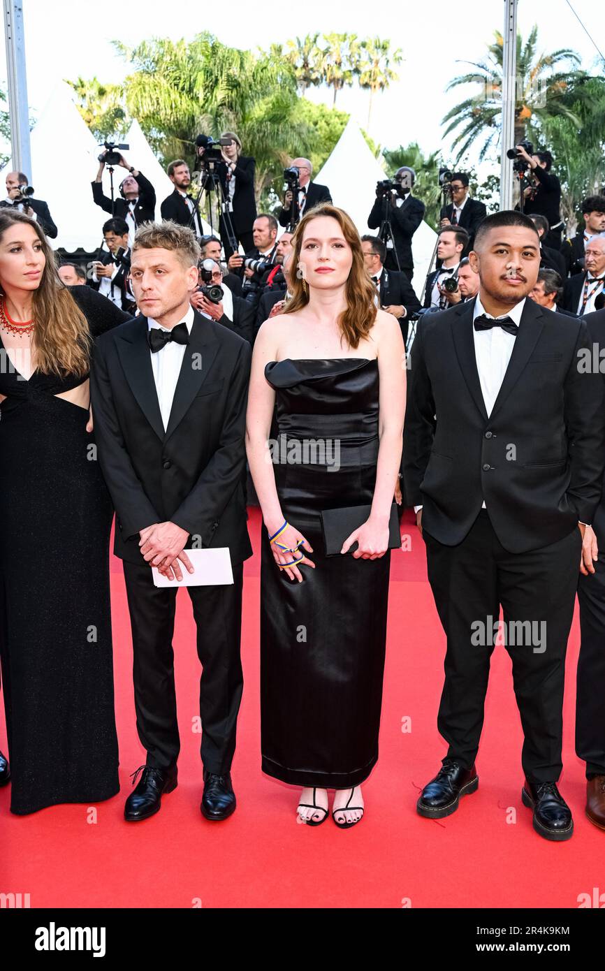 guest 76th Cannes Film Festival Red carpet of the closing evening and ...