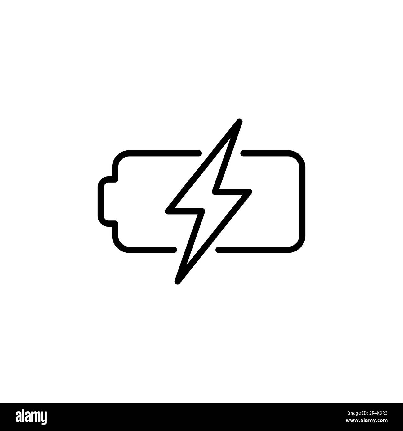 Battery vector icon. battery charge level. battery Charging icon Stock ...