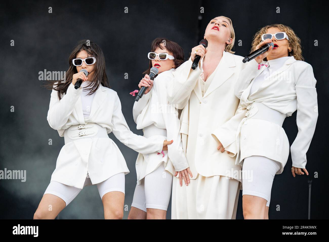 Warrington, UK. 28th May 2023.Self Esteem peforms on the main stage on ...
