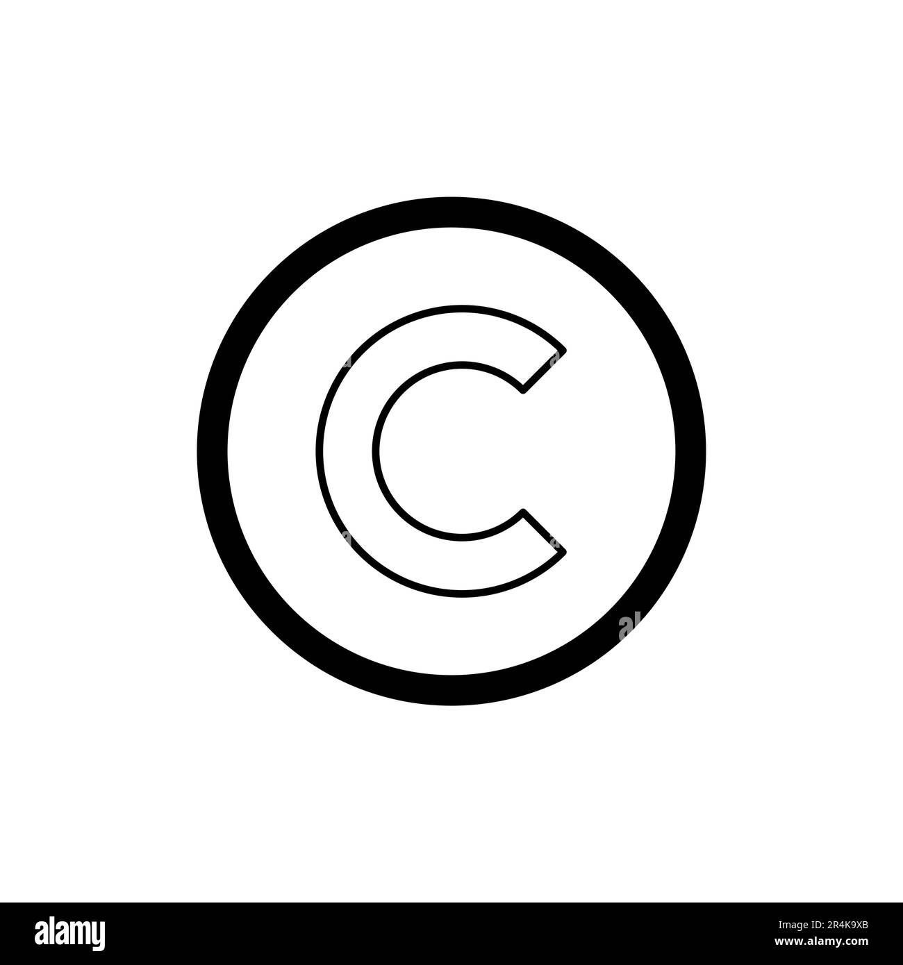 Copyright icon vector. copyright symbols Stock Vector Image & Art - Alamy