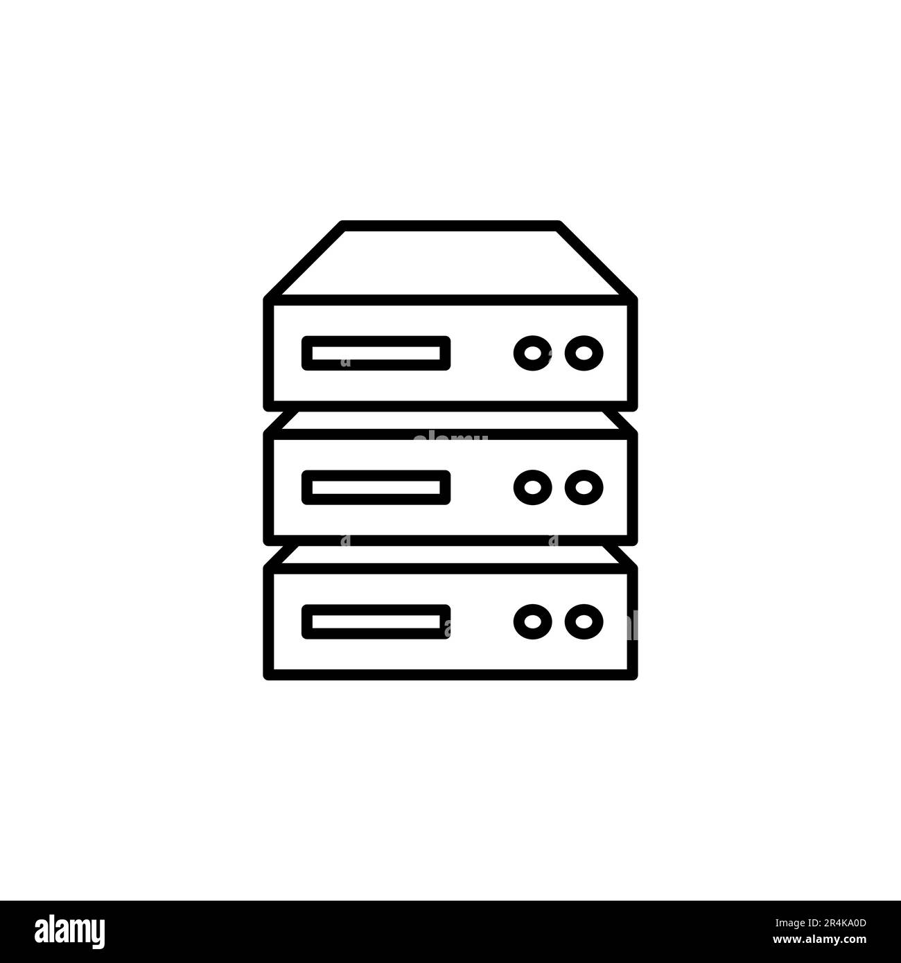 Database icon vector. database vector icon Stock Vector Image & Art - Alamy