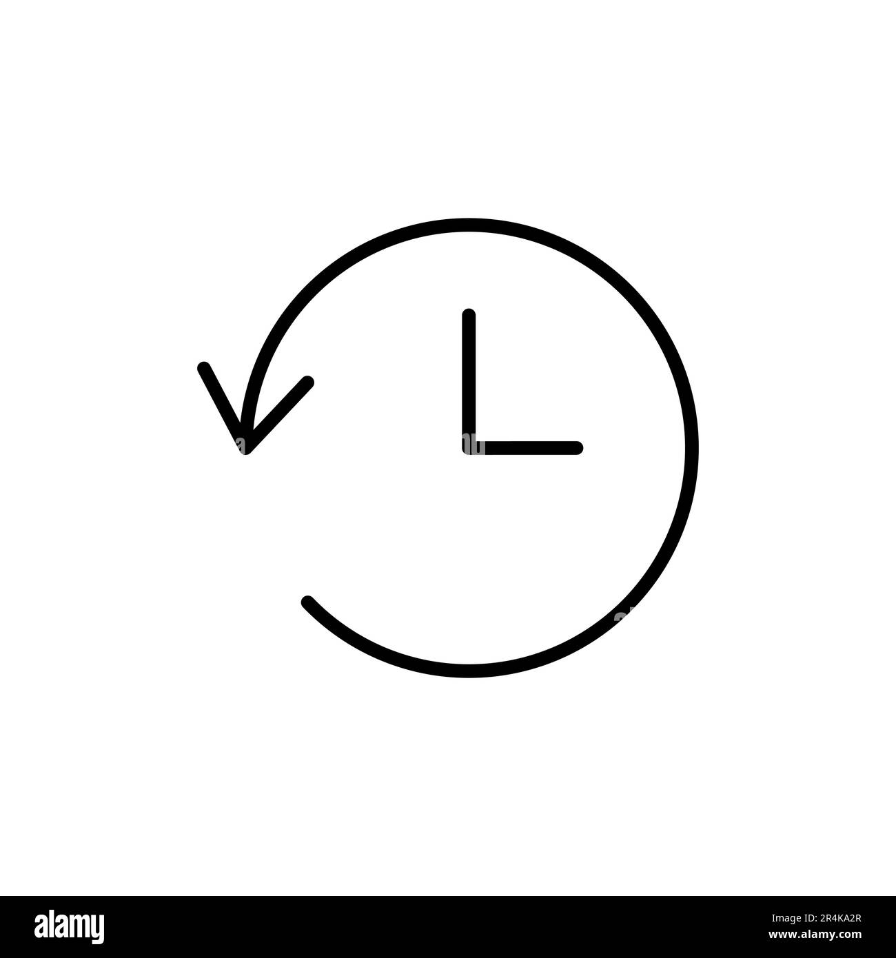 History icon vector. recent event history Stock Vector Image & Art - Alamy