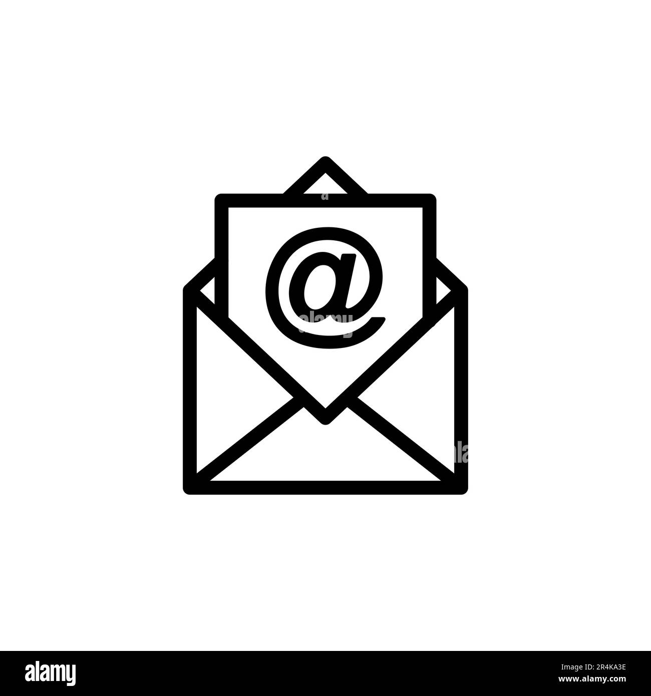 Mail icon vector. email icon vector. E-mail icon. Envelope illustration ...