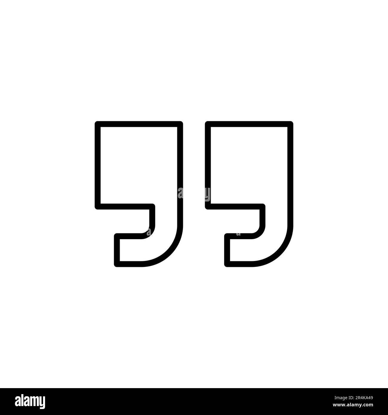 Quote icon vector. Quotation mark symbol Stock Vector Image & Art - Alamy Quote icon vector. Quotation mark symbol Stock Vector Image & Art - Alamy