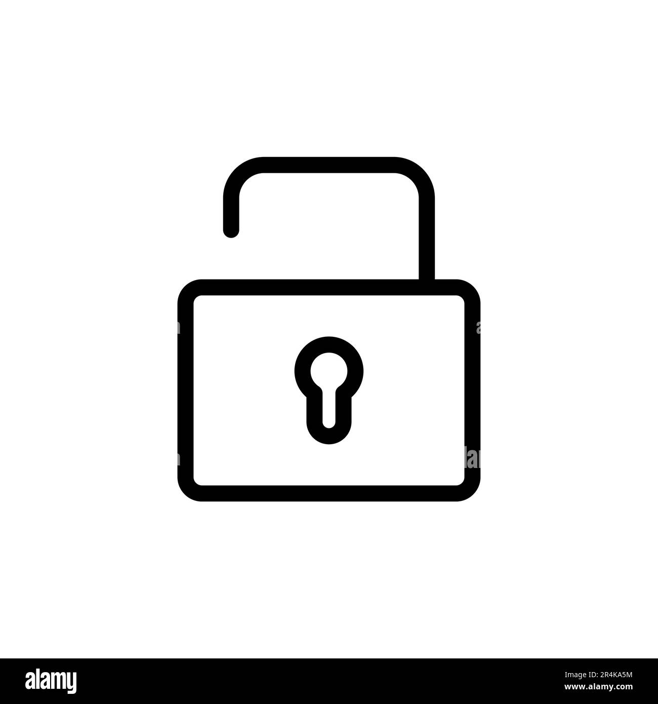 Lock icon vector. Padlock icon vector. Encryption icon. Security symbol ...
