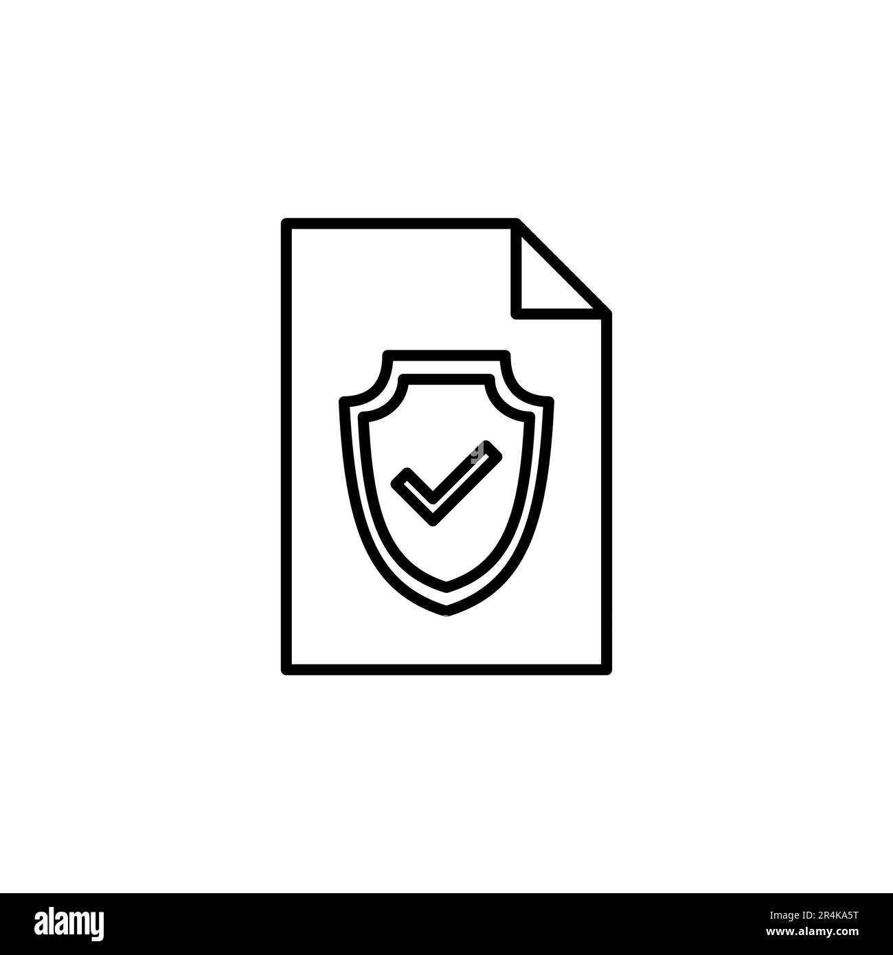 Insurance icon vector. insurance symbol vector Stock Vector Image & Art ...
