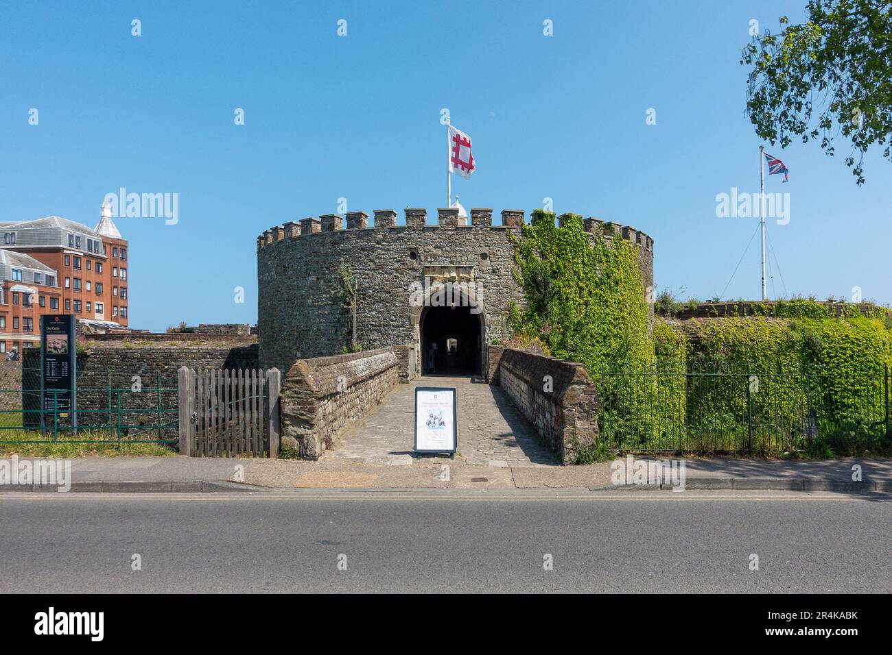 Deal Castle,Deal,Kent,England,Main Entrance Stock Photo - Alamy