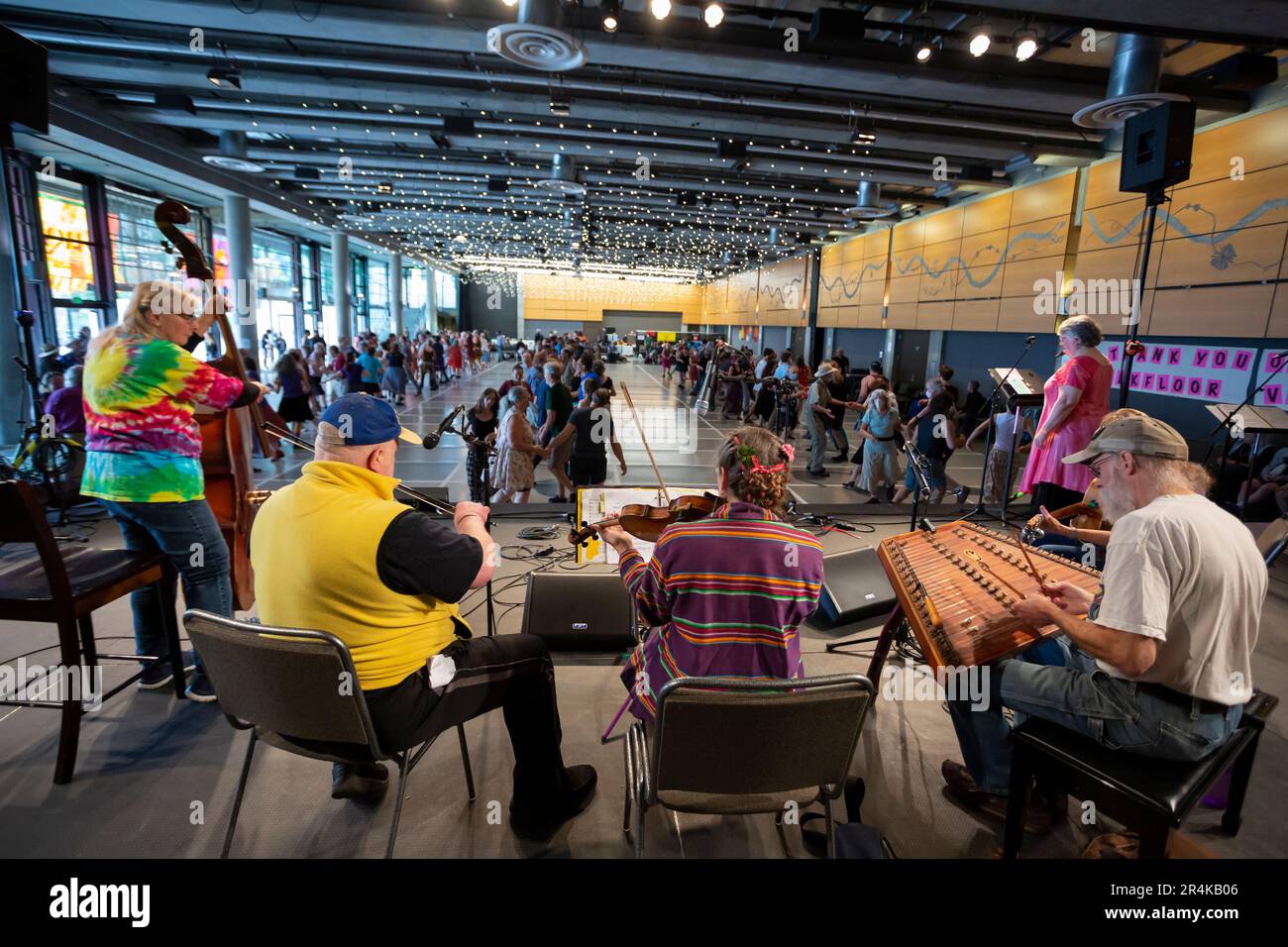 Seattle, Washington, USA. 28th May, 2023. The Sound Crossing Band with ...