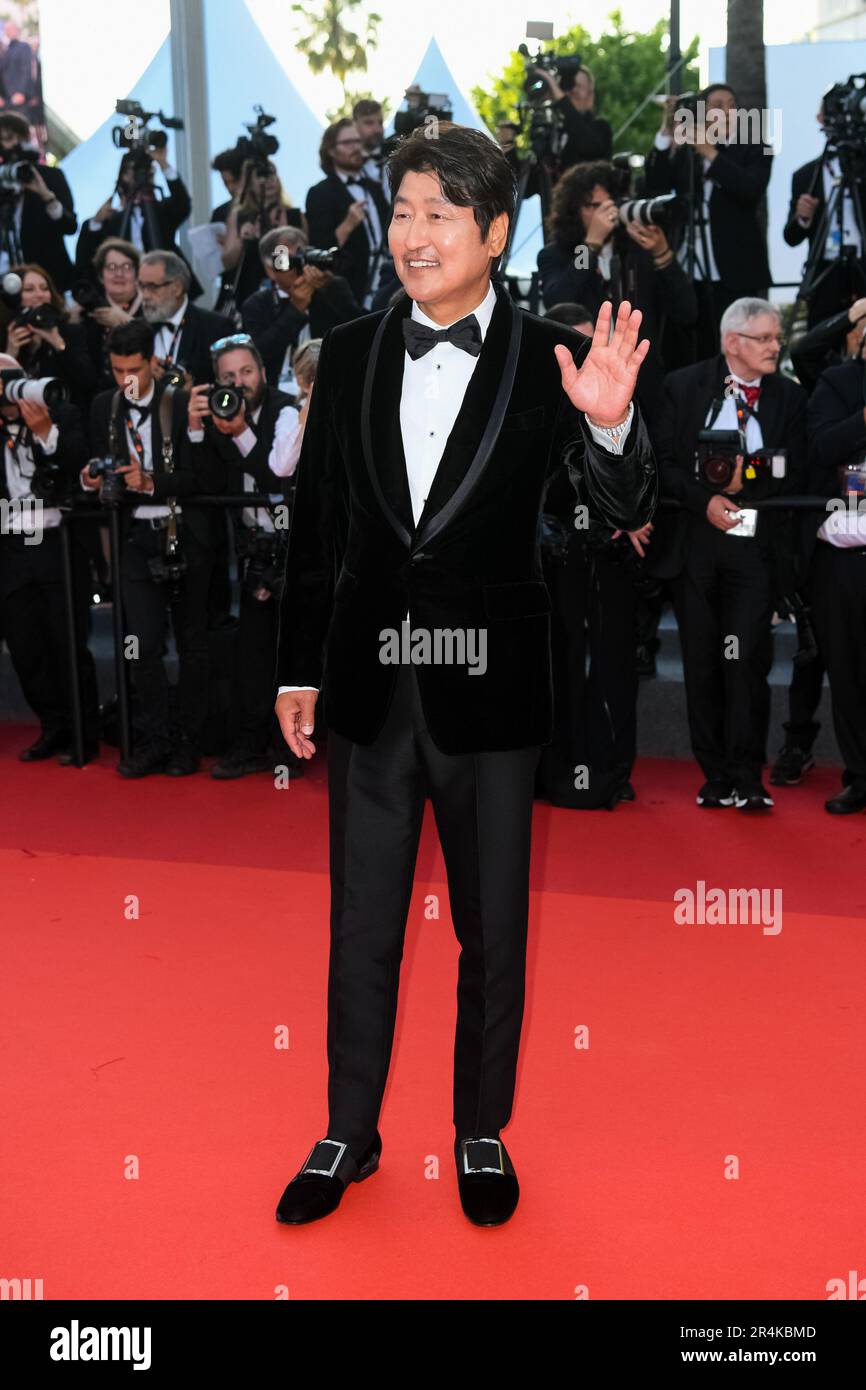 Song Kang-Ho 76th Cannes Film Festival Red carpet of the closing ...
