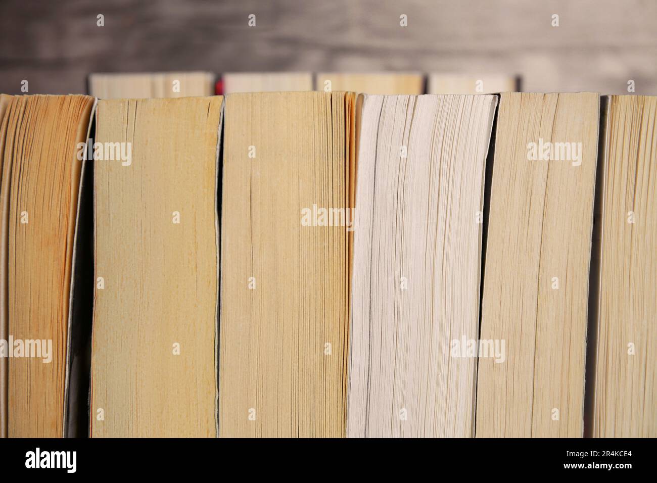 Collection of many different books, closeup view Stock Photo - Alamy