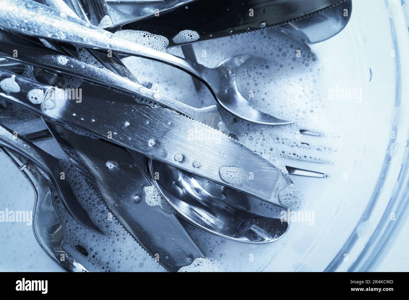 Washing silver ware hi-res stock photography and images - Alamy