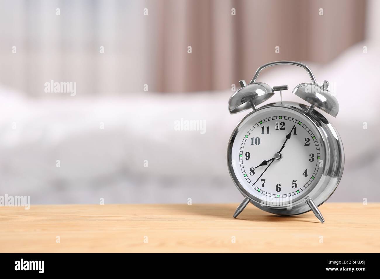 Silver ringing alarm clock hi-res stock photography and images - Alamy