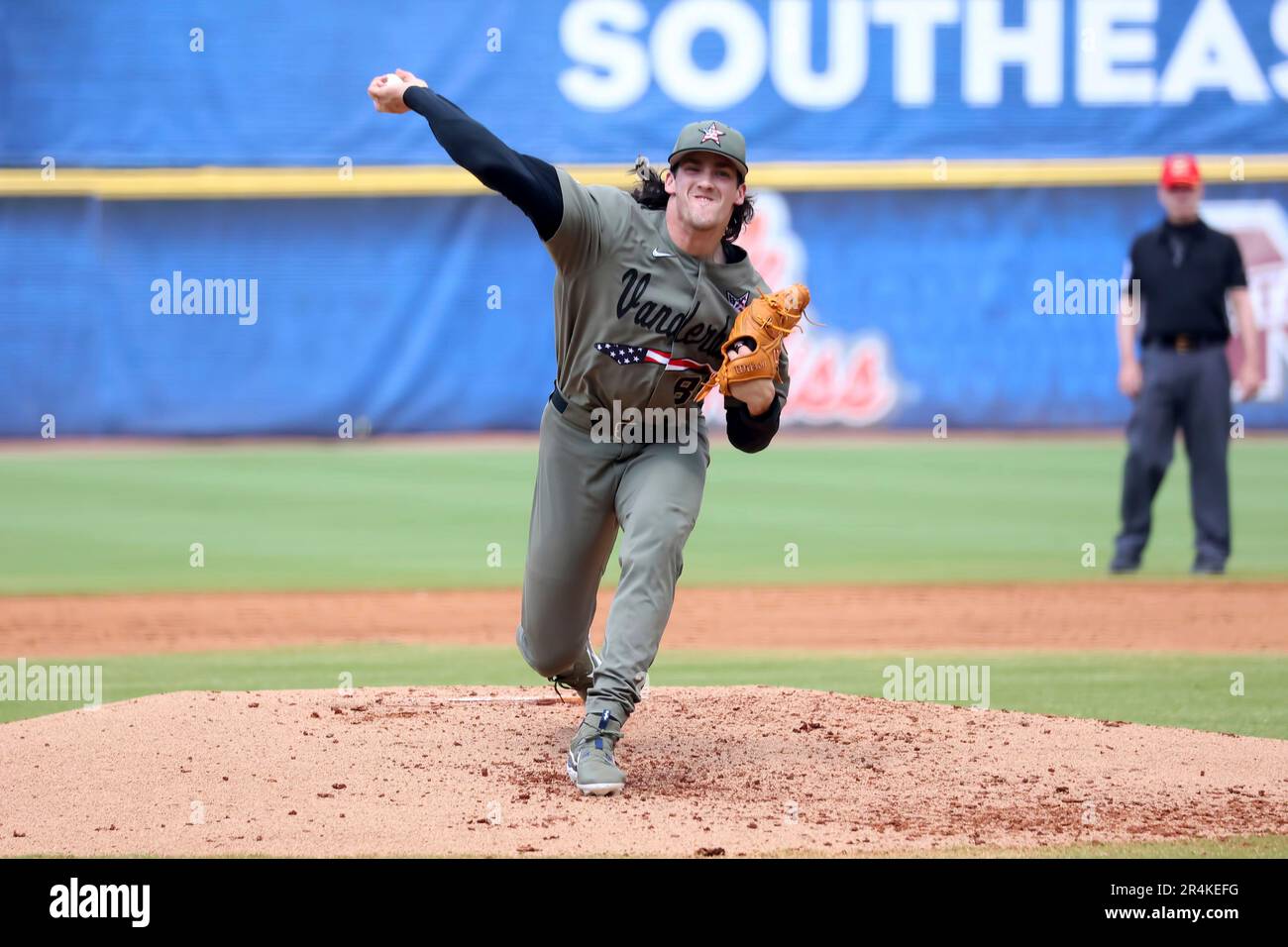 HOOVER, AL - MAY 28: Vanderbilt Commodores pitcher Patrick Reilly (88 ...