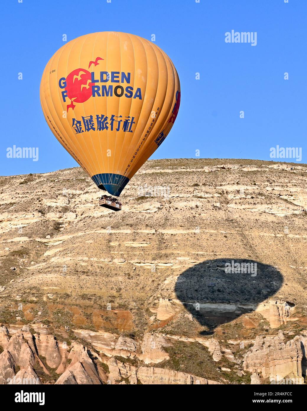Air balloon shadow from above hi-res stock photography and images - Alamy