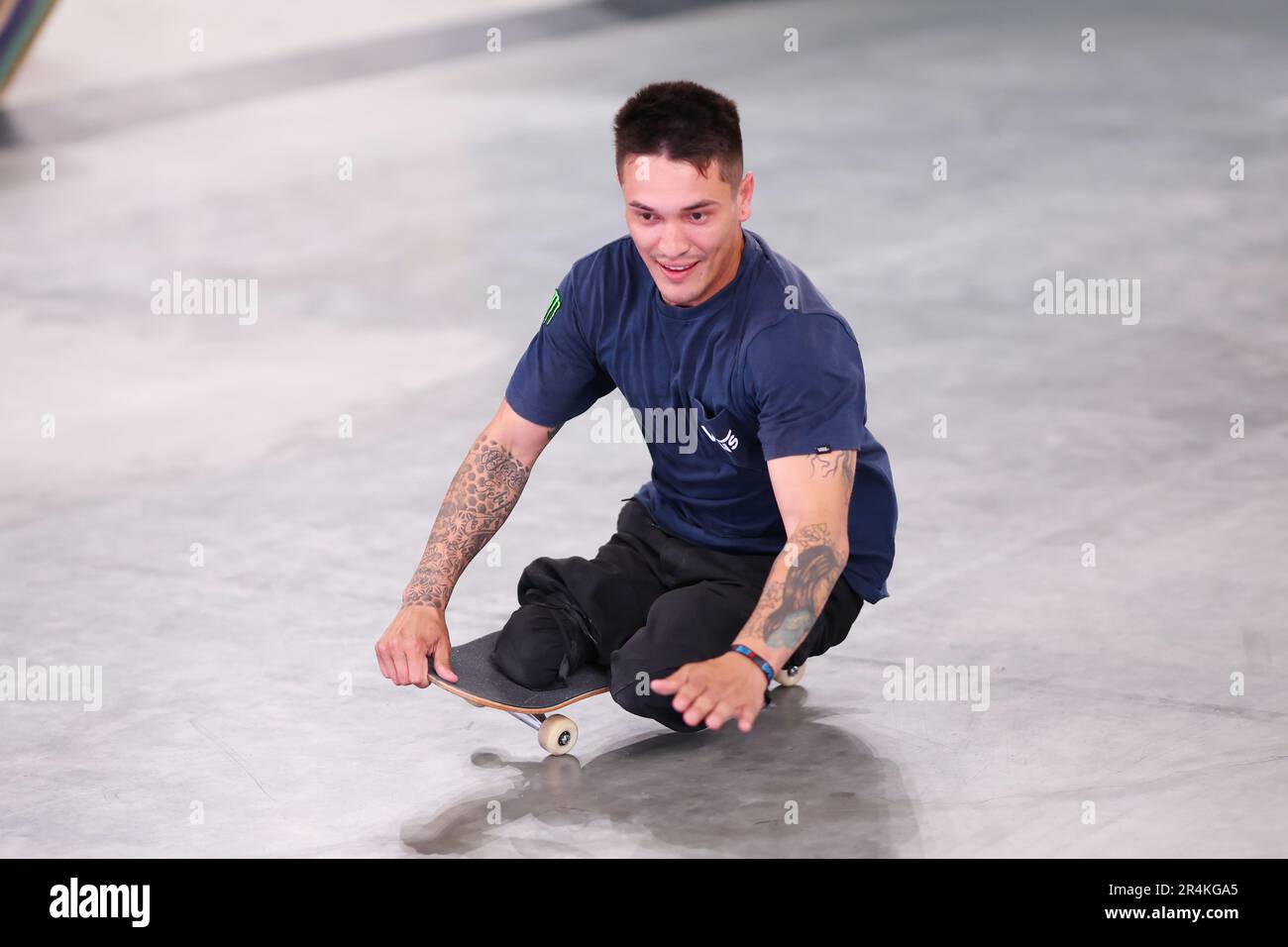 Tokyo, Japan. 26th May, 2023. Felipe Nunes (BRA) Skateboarding : 2023 UPRISING TOKYO Men's ...