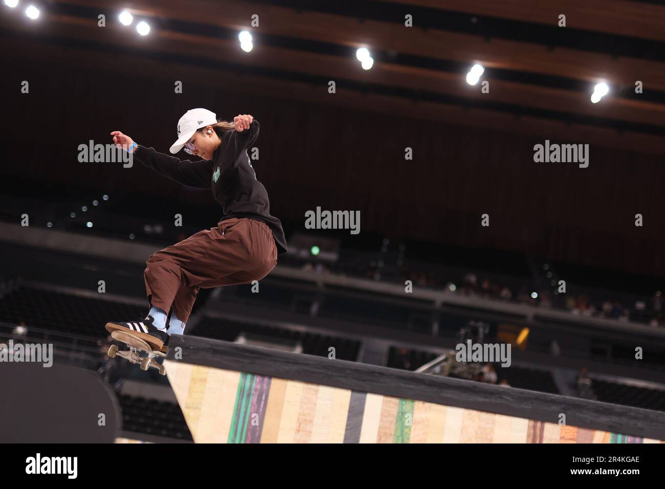Tokyo, Japan. 27th May, 2023. Nanaka Fujisawa (JPN) Skateboarding ...