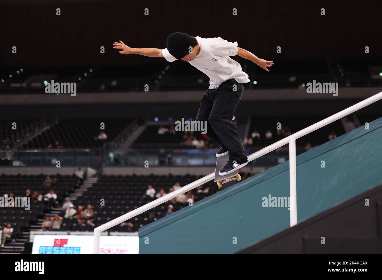 Tokyo, Japan. 26th May, 2023. Daiki Ikeda (JPN) Skateboarding : 2023 UPRISING TOKYO Men's ...