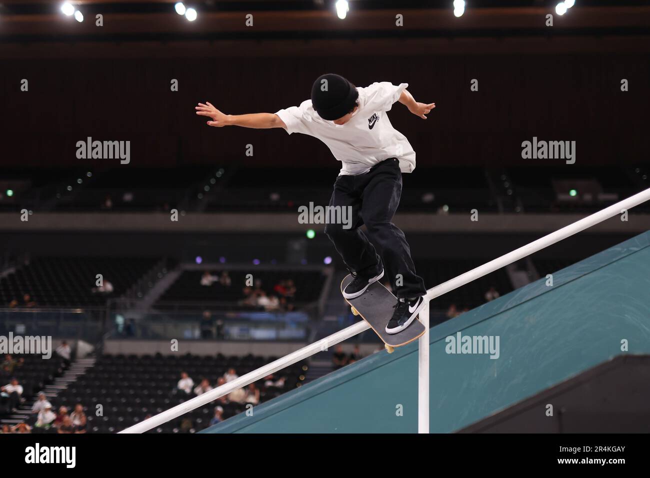 Tokyo, Japan. 26th May, 2023. Daiki Ikeda (JPN) Skateboarding : 2023 ...