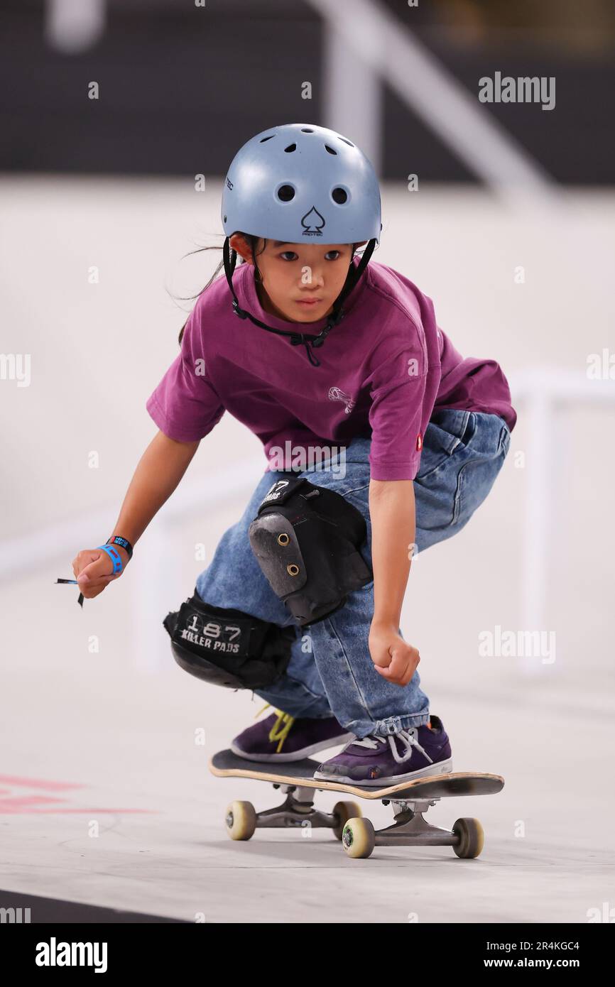 Tokyo, Japan. 27th May, 2023. Yusa Shichi (JPN) Skateboarding : 2023 ...
