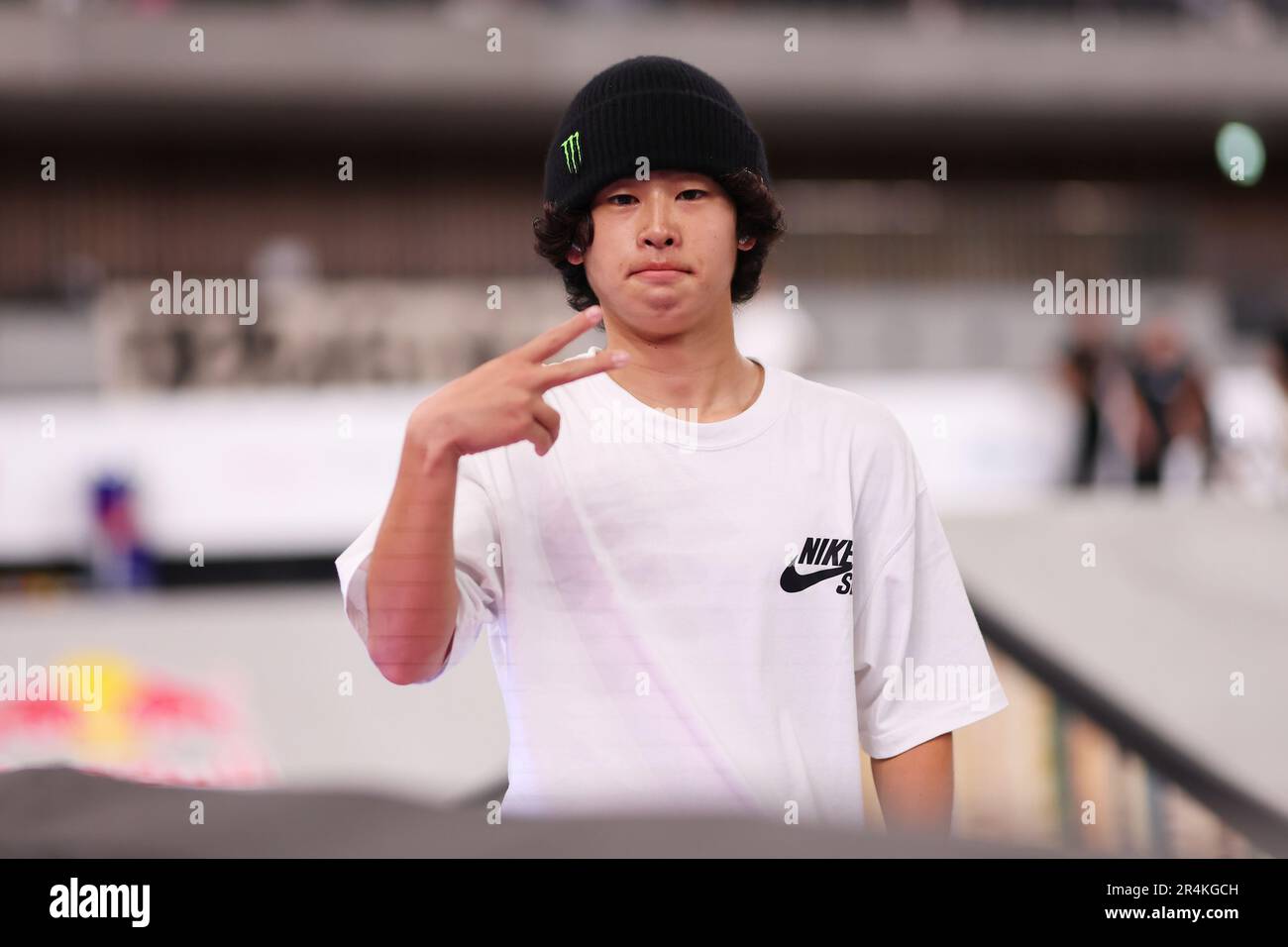 Tokyo, Japan. 26th May, 2023. Daiki Ikeda (JPN) Skateboarding : 2023 UPRISING TOKYO Men's ...