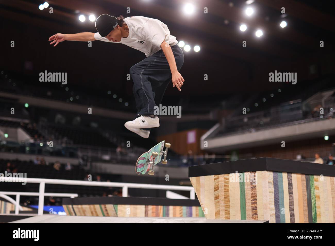 Tokyo, Japan. 26th May, 2023. Yukito Aoki (JPN) Skateboarding : 2023 ...