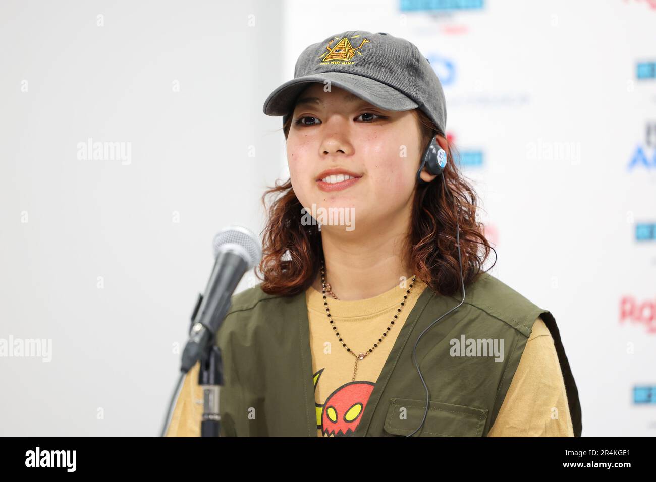 Tokyo, Japan. 27th May, 2023. Hina Maeda (JPN) Skateboarding : 2023 ...