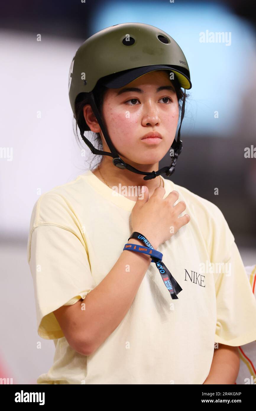 Tokyo, Japan. 28th May, 2023. Funa Nakayama (JPN) Skateboarding : 2023 ...