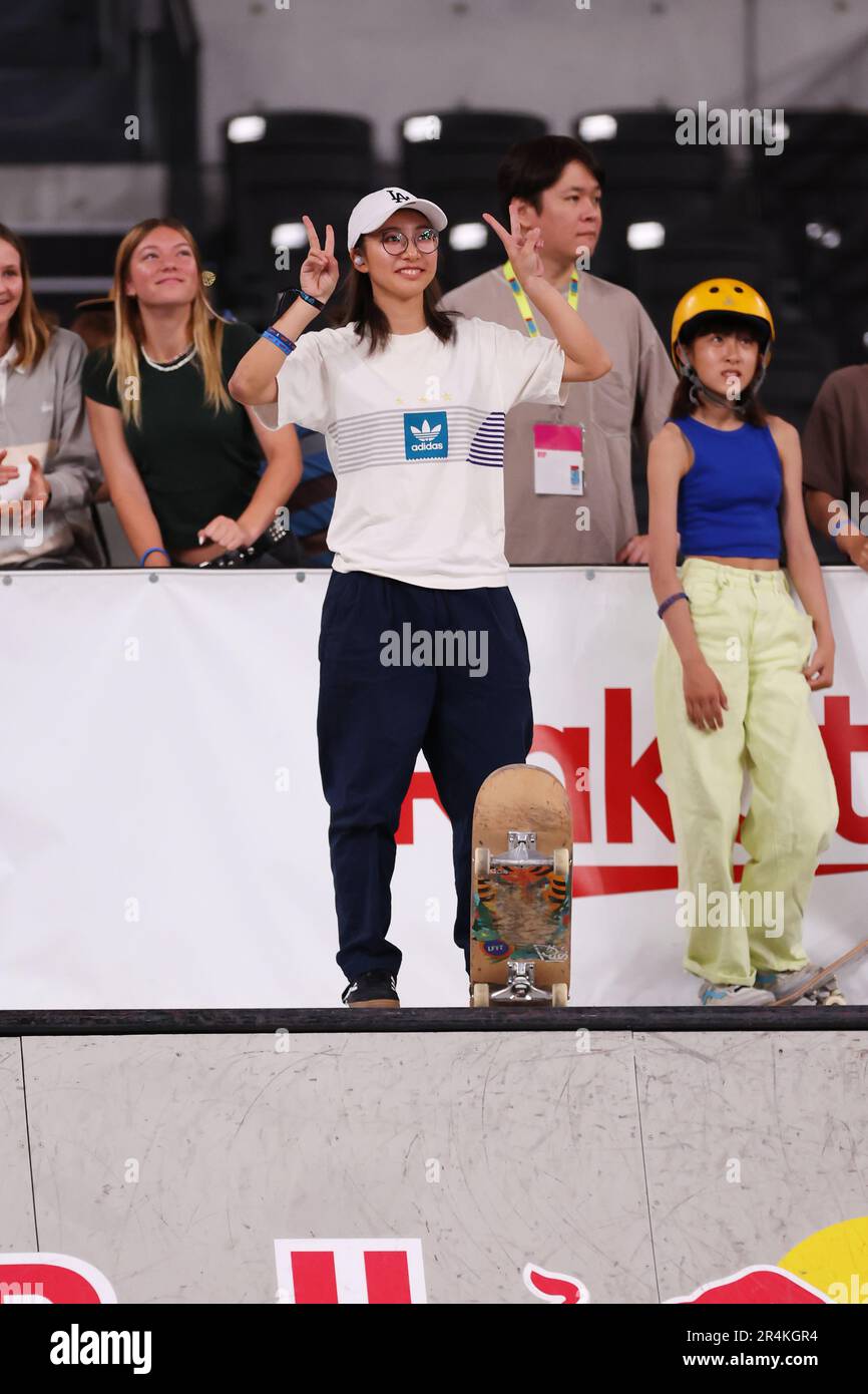 Tokyo, Japan. 28th May, 2023. Nanaka Fujisawa (JPN) Skateboarding : 2023 UPRISING TOKYO Women's ...