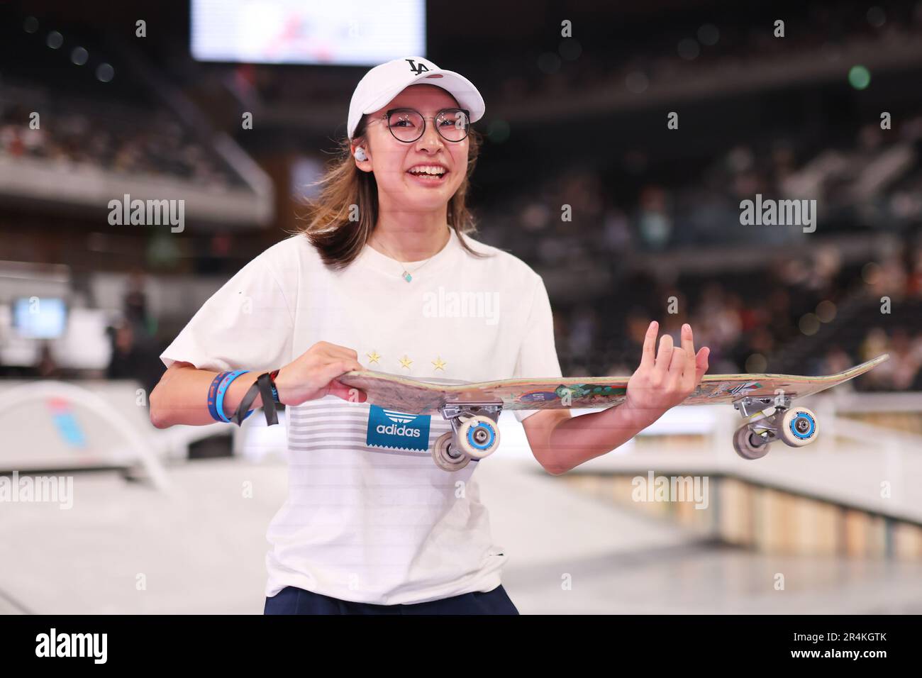 Tokyo, Japan. 28th May, 2023. Nanaka Fujisawa (JPN) Skateboarding ...