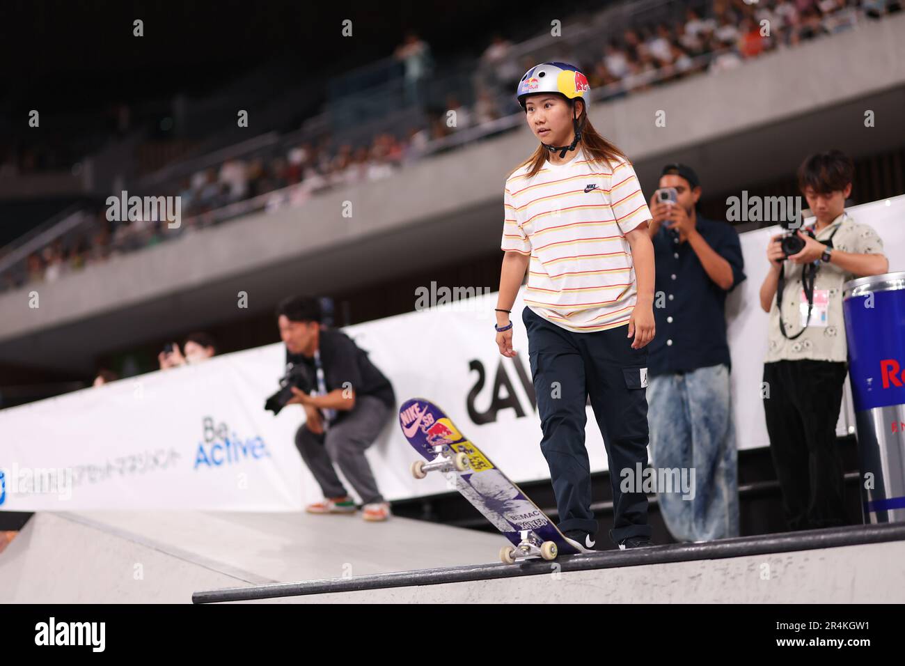 Tokyo, Japan. 28th May, 2023. Yumeka Oda (JPN) Skateboarding : 2023 ...
